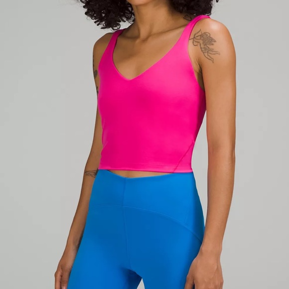 lululemon athletica | Tops | Sonic Pink Align Tank | Poshmark